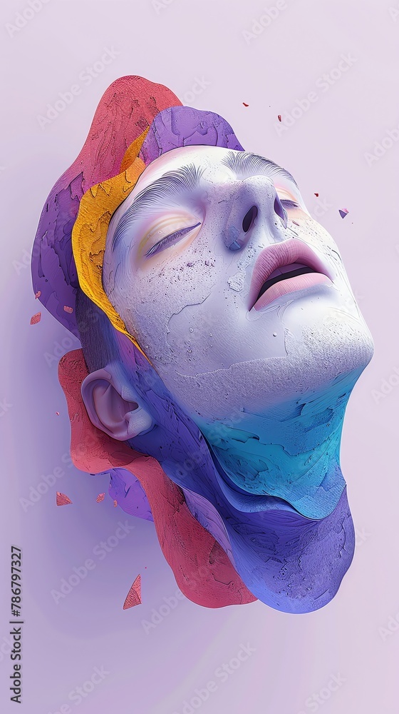 ภาพประกอบสต็อก Capture the essence of desire in a minimalist setting ...