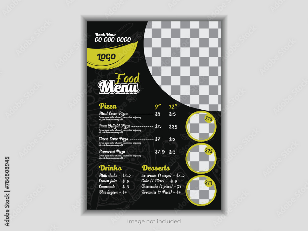 Cooking, cafe and restaurant menus, meal ordering, junk food—all ...