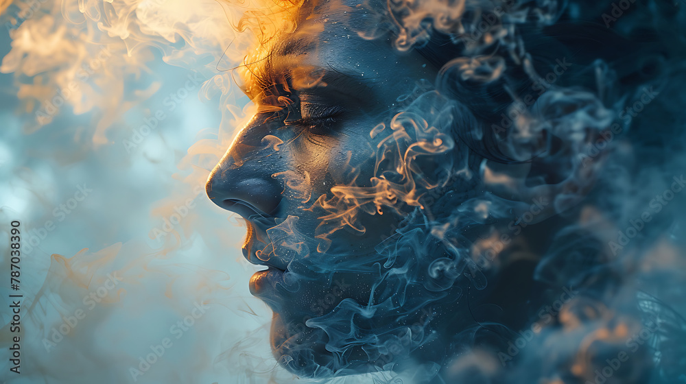 the internal battles and complexities of mental health through a close ...