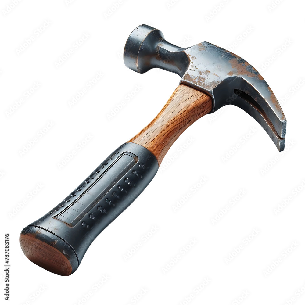 Foto de Cut-Out Set of Labor Hammer Isolated on Transparent or White ...