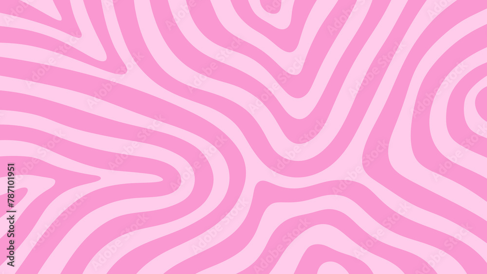 Pink abstract background with wave pattern. Wallpaper seamless pattern ...