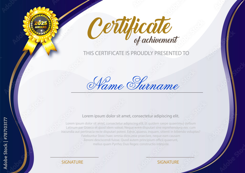 Certificates, graduation certificates, modern certificates, electrical ... Certificates, graduation certificates, modern certificates, electrical ...