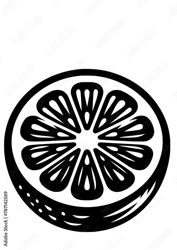 Lemon svg, lemon outline svg, lemon slice svg, lemon half svg, fruit ...