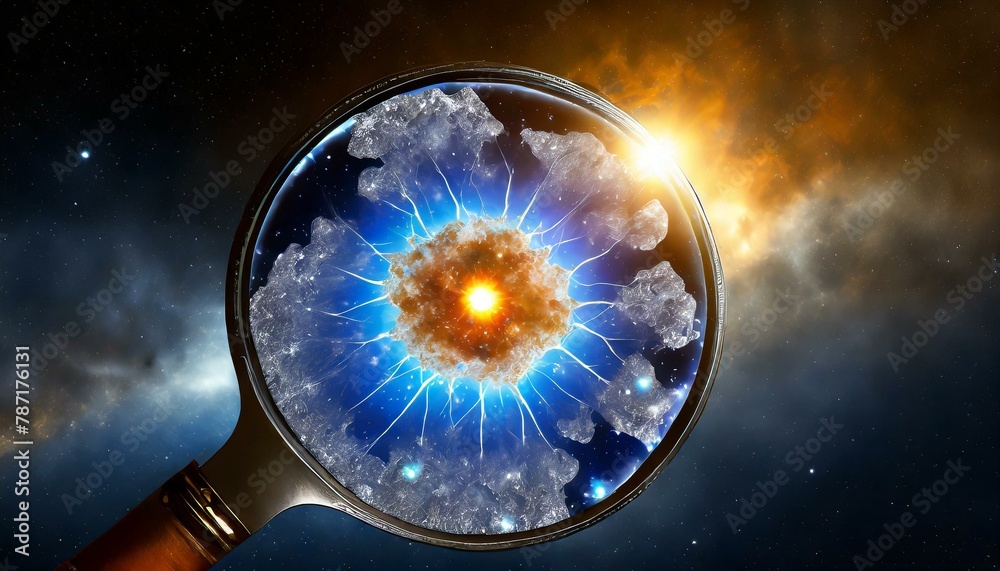 background with glowing circles 3d wallpaper mineral crystal on black ...