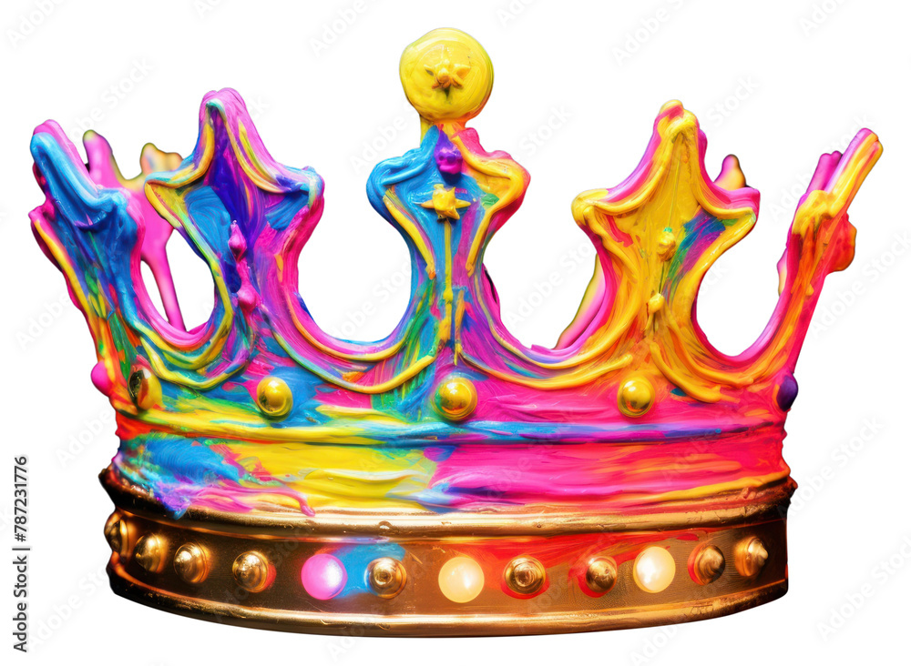 PNG Gold crown purple black background illuminated. Stock Photo | Adobe ...