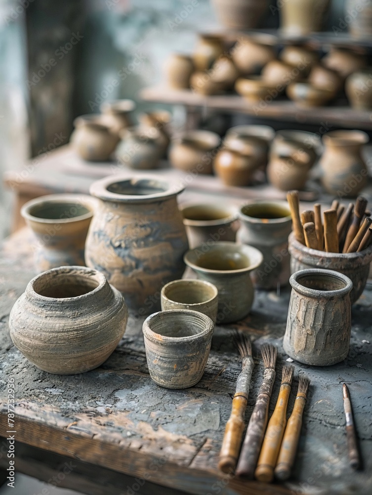 merge imagery of ancient pottery-making tools with state-of-the-art ...
