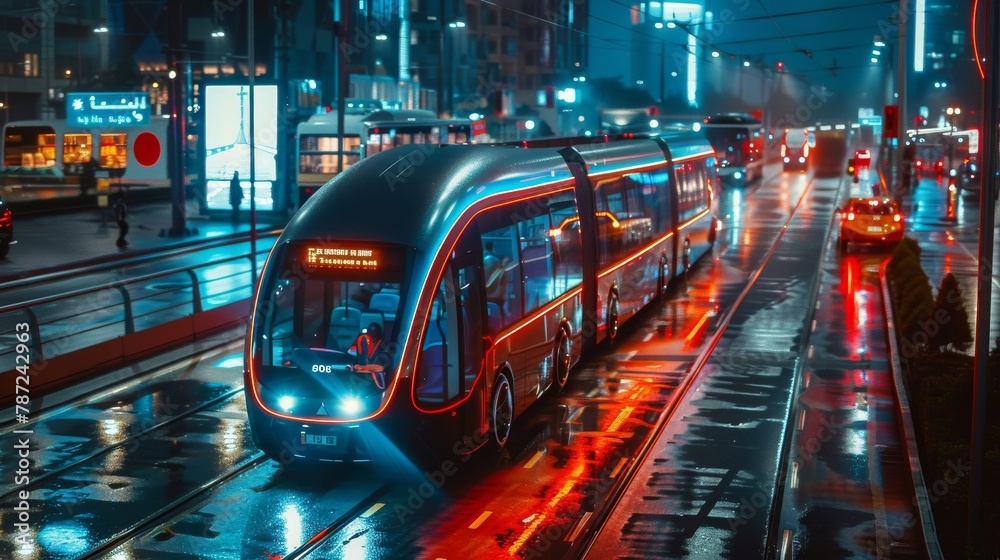 An innovative smart city transportation system with autonomous buses ...