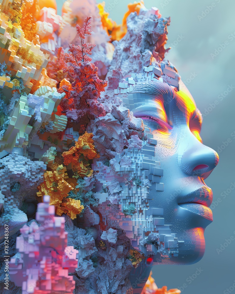 Dive into the realm of Side View Abstract art through Virtual Reality ...