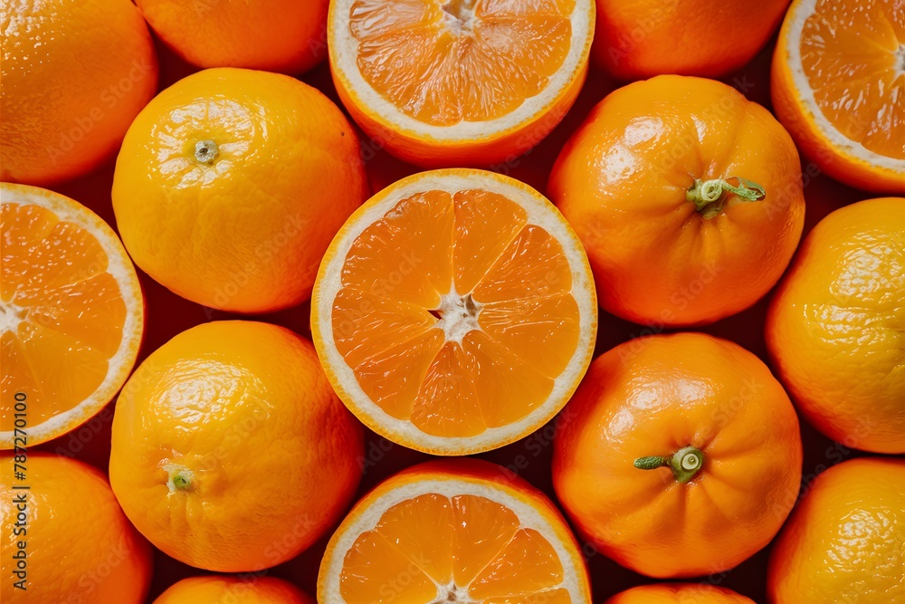 presentation of oranges fruit captured in foodgraphy photography Stock ...