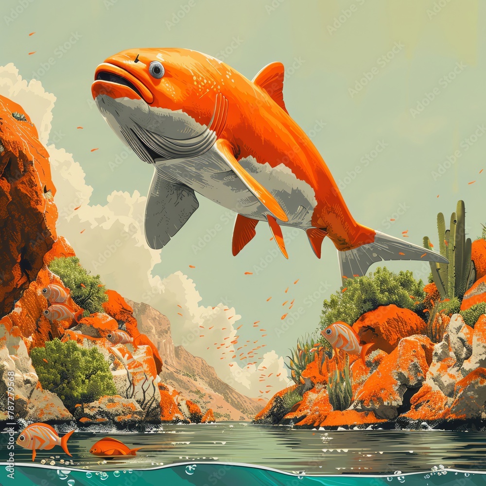 Transform the ordinary with pixel art to showcase underwater wonders ...