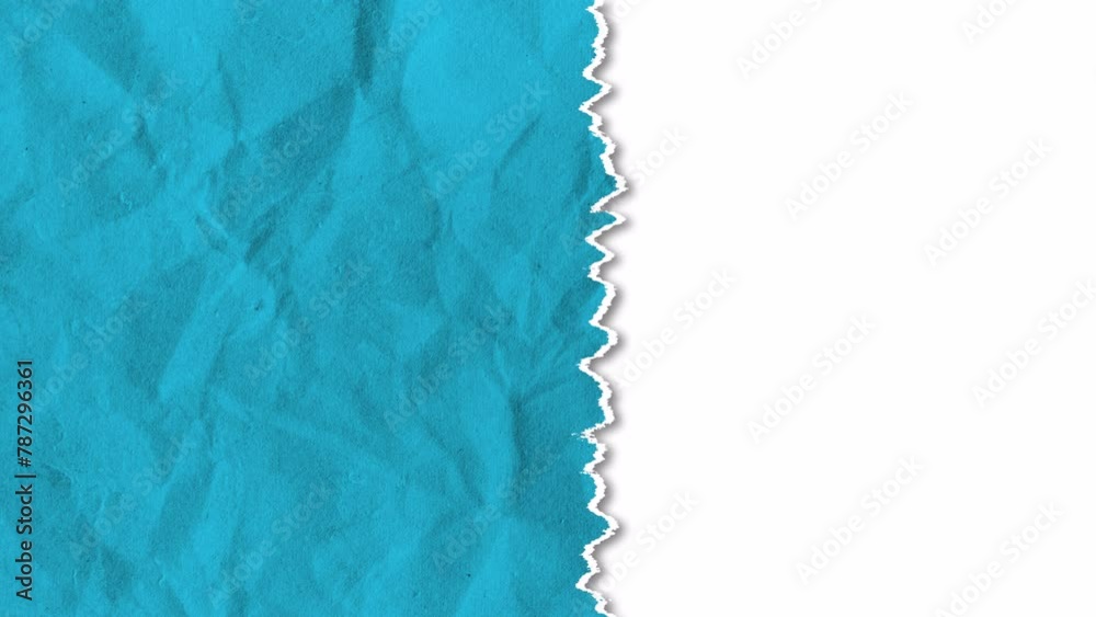 Torn Paper with Alpha Channel. Paper wrap torn transition animation ...