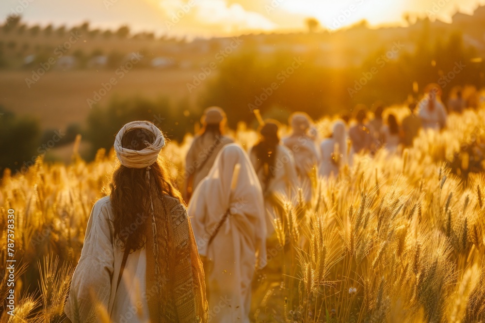 Shavuot, Pentecost is a holiday in Judaism Stock Photo | Adobe Stock