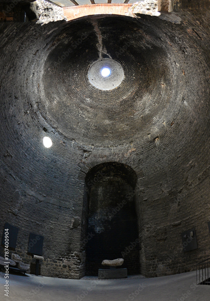 Located in Bergama, Izmir, Turkey, the Red Courtyard was built by the ...