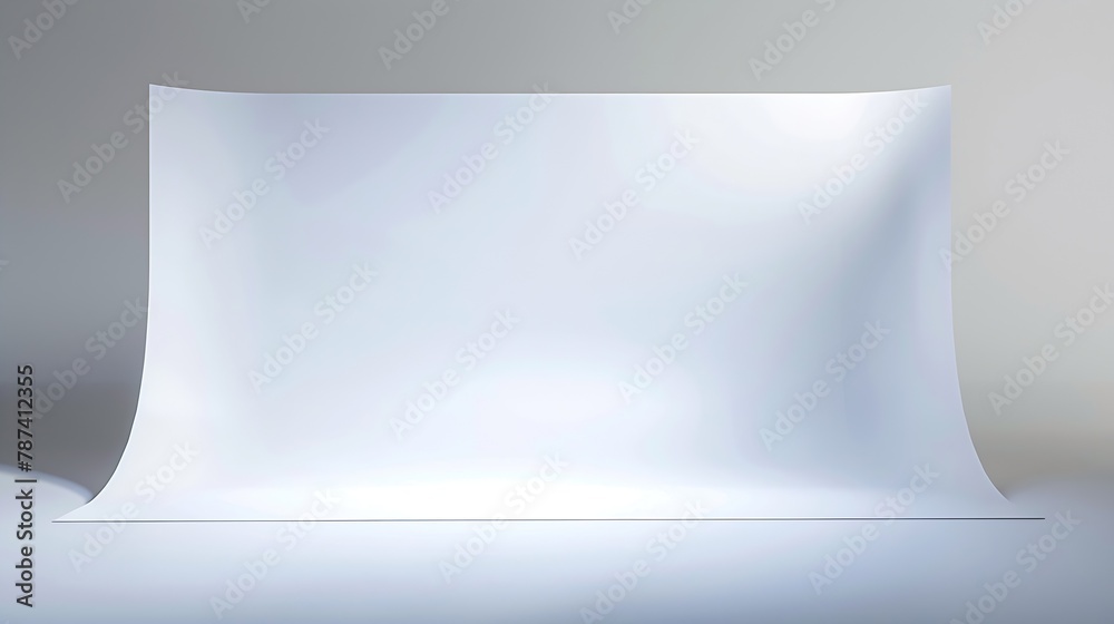 Fabric Pop Up basic unit Advertising banner media display backdrop ...