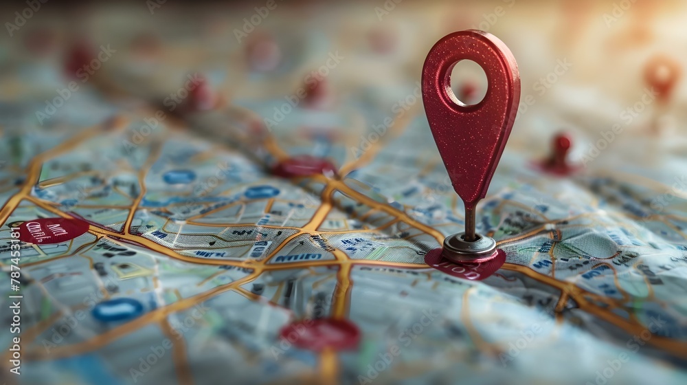 Mapping The Future Precision Gps For Logistics Concept Logistics Precision Gps Future