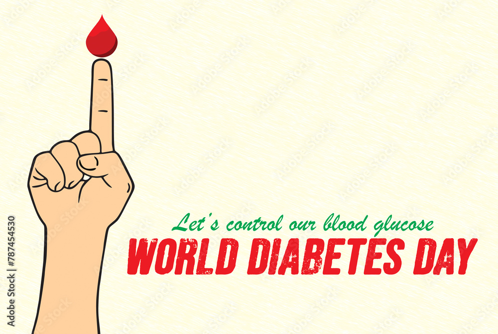 Let's control our blood glucose. World Diabetes day, November 14 copy ...