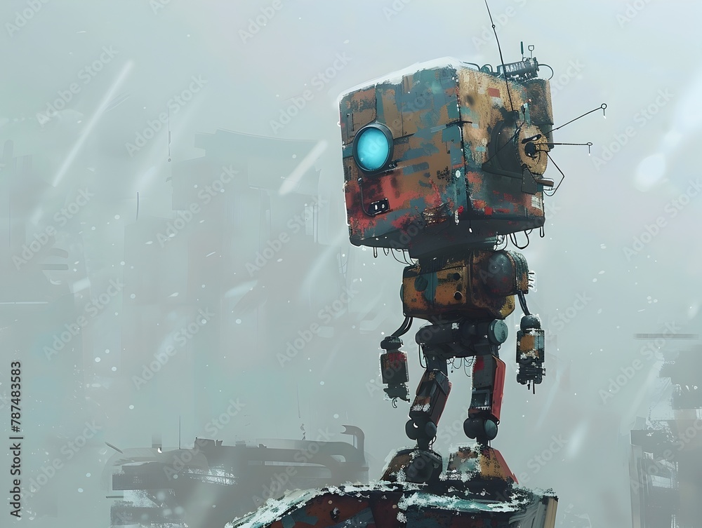 Awakening of a Mechanized Scrapper Constructing a Sentient Robot from ...