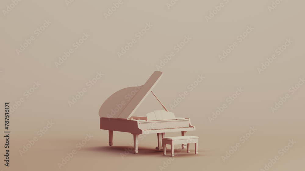 Grand piano classical musical instrument piano grand neutral ...