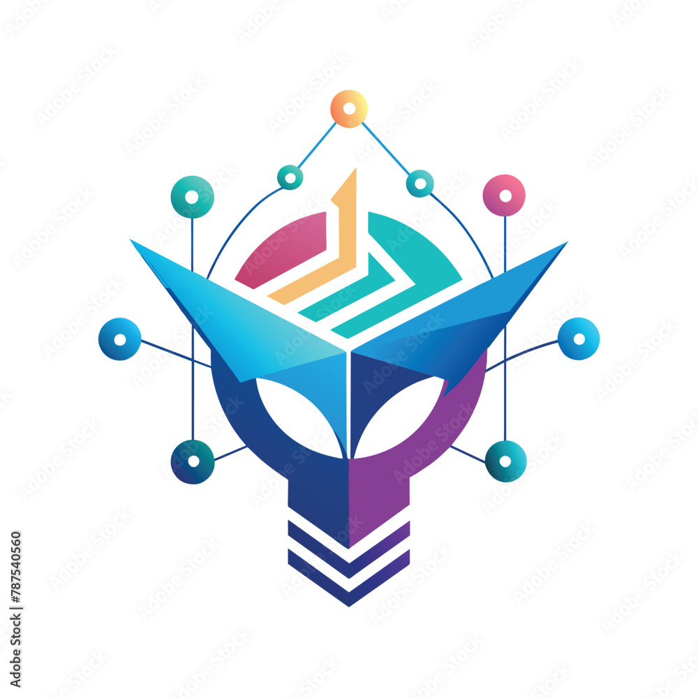 Logo for a company featuring a stylish and artistic design, symbolizing ...