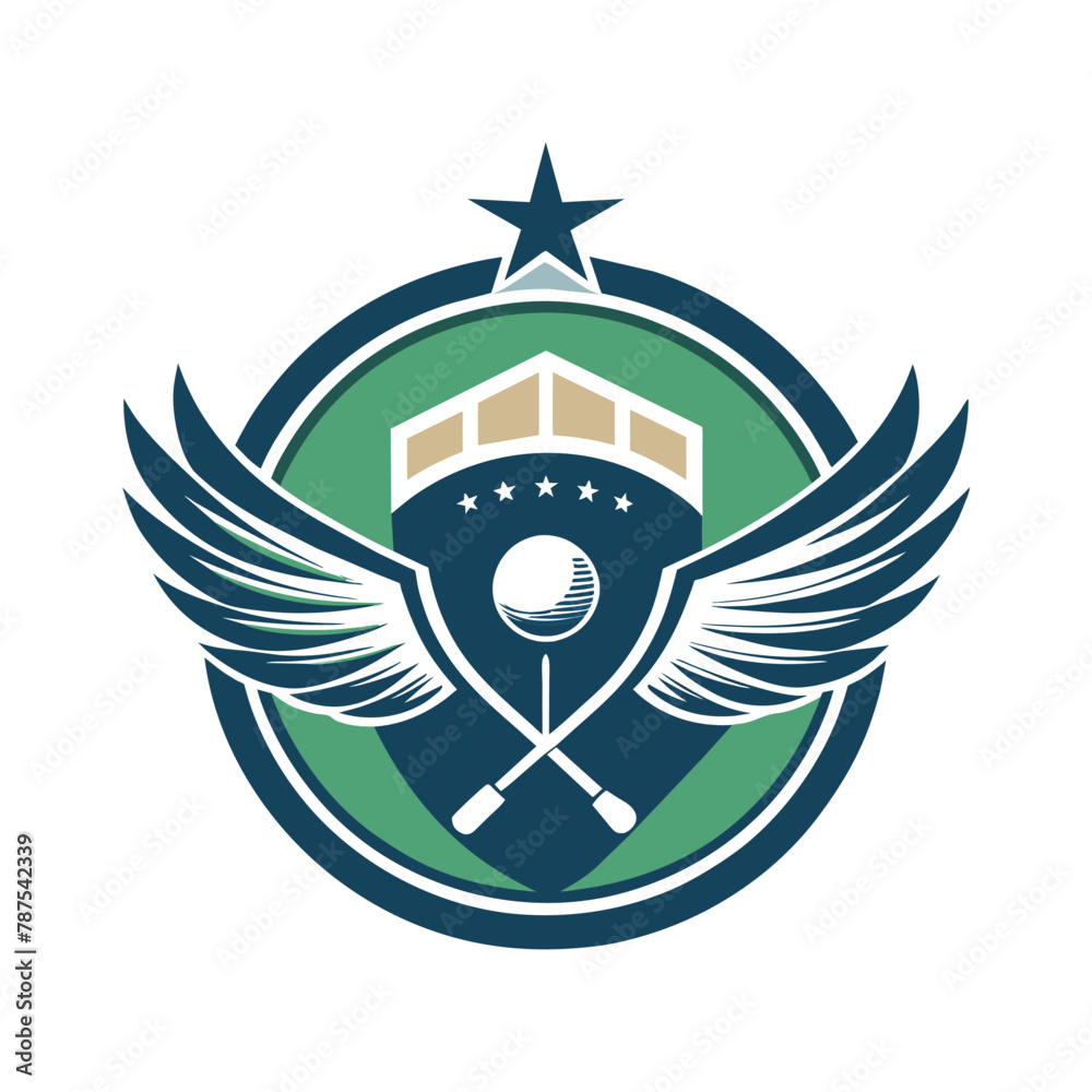 The logo for a golf club featuring subtle and sophisticated design ...