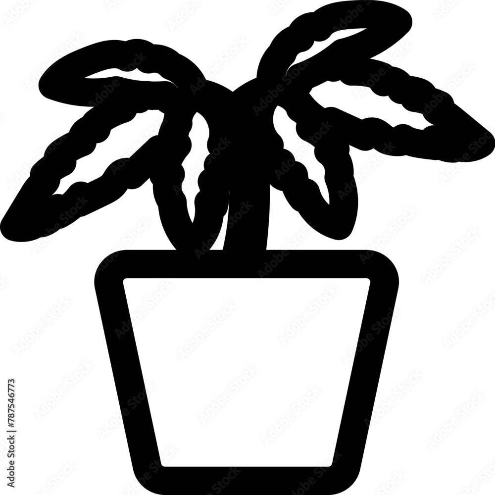 cannabis leaf, icon, cannabis leaf solid black icon. marijuana plant ...