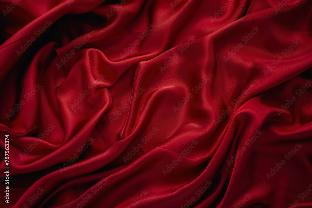 luxurious red silk fabric texture elegant background for design ...