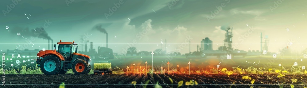 An automated farming system with AI-controlled planting and harvesting ...