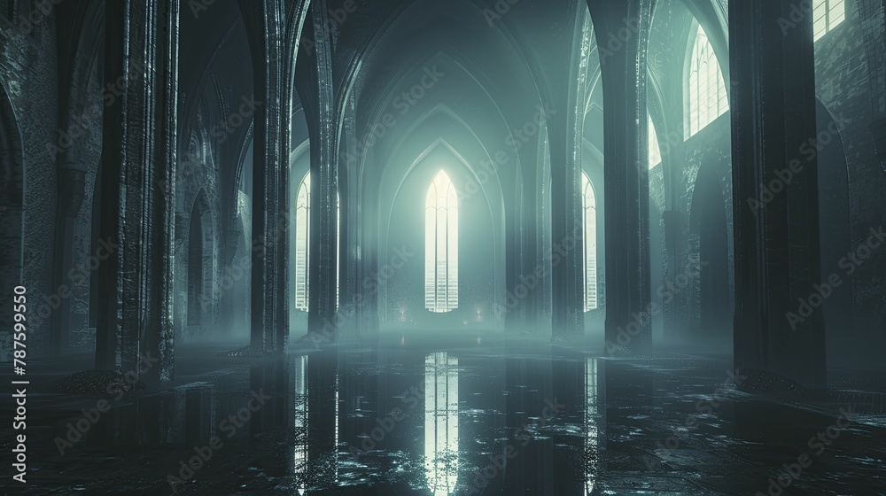 Influenced by Gothic architecture, the factory exuded a dark, moody ...