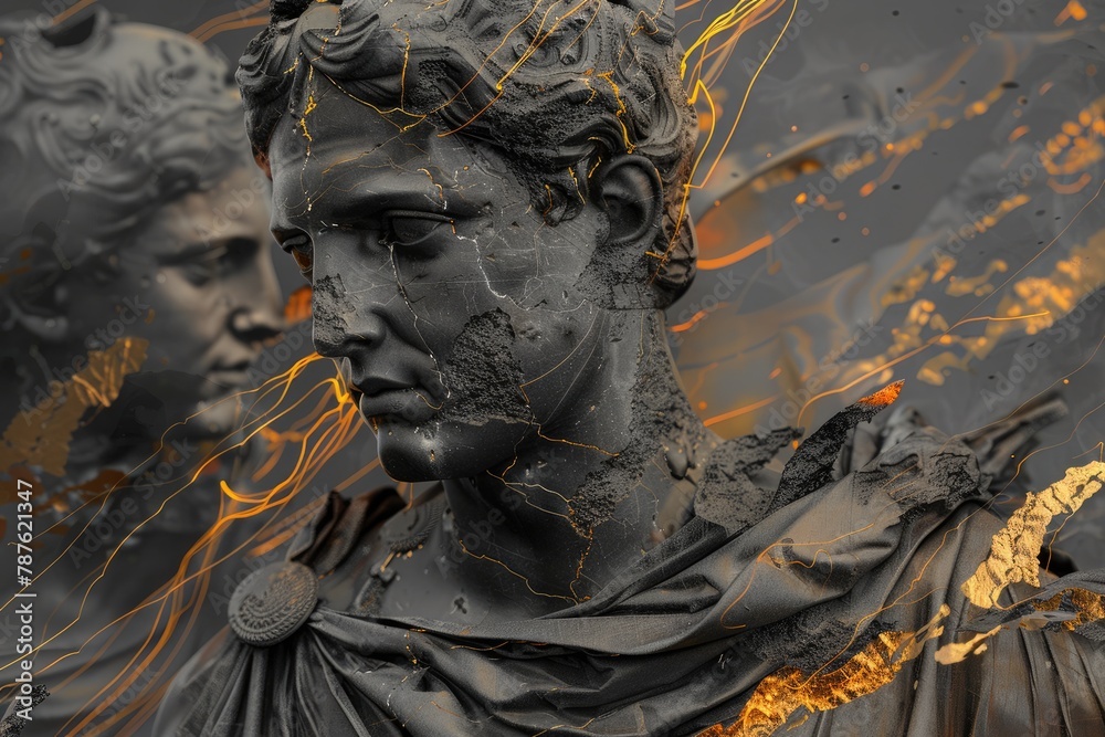 Creative representation of the greatest ancient greek mythology greek ...