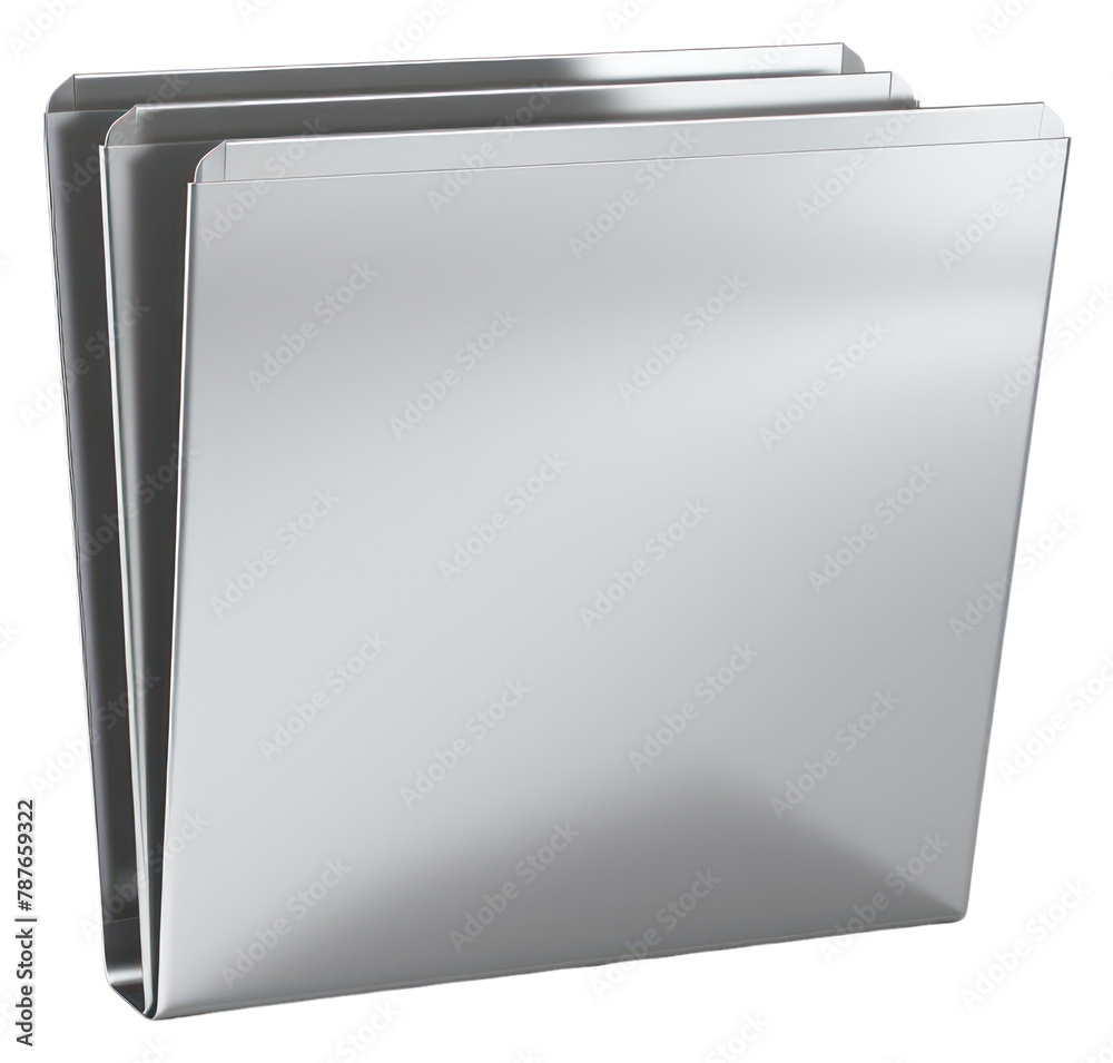 PNG Folder icon white background simplicity rectangle. AI generated ...