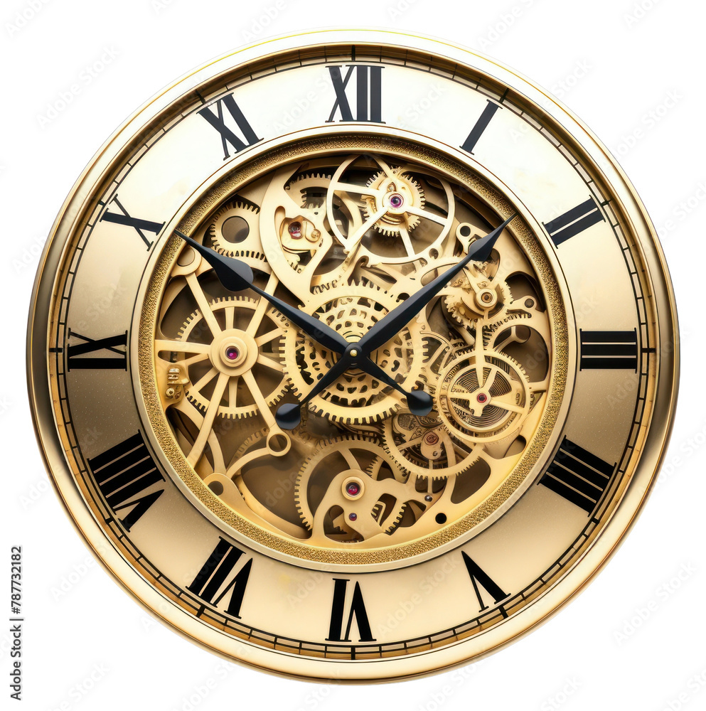 PNG Gold clock wristwatch white background architecture Stock ...