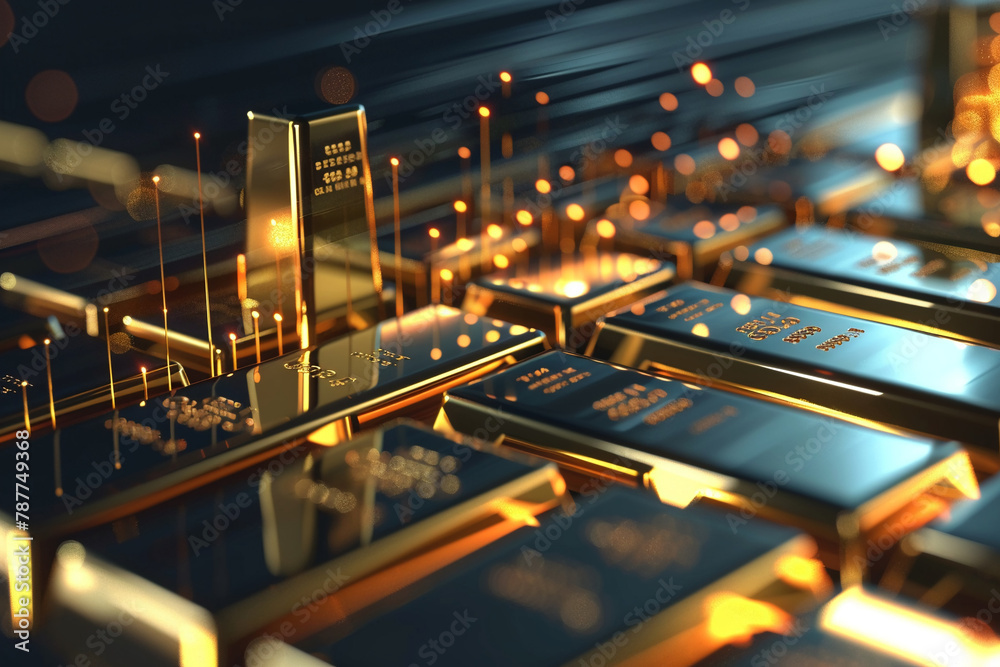 gold bars stack on Enhance data-driven decision-making with digital ...