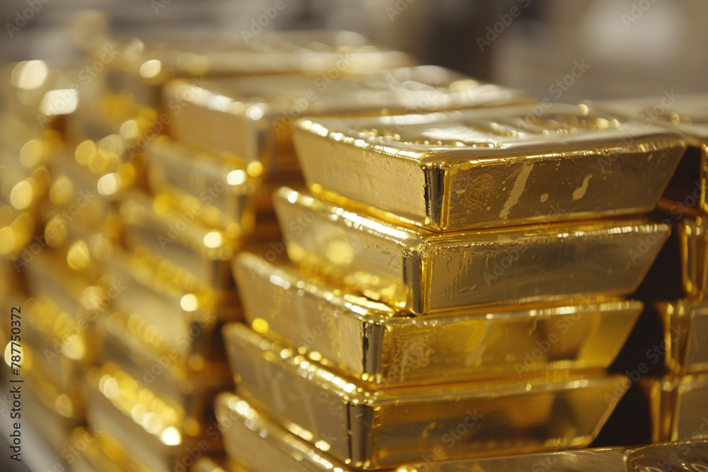 gold bars stack on Predict customer churn rates through graphical ...