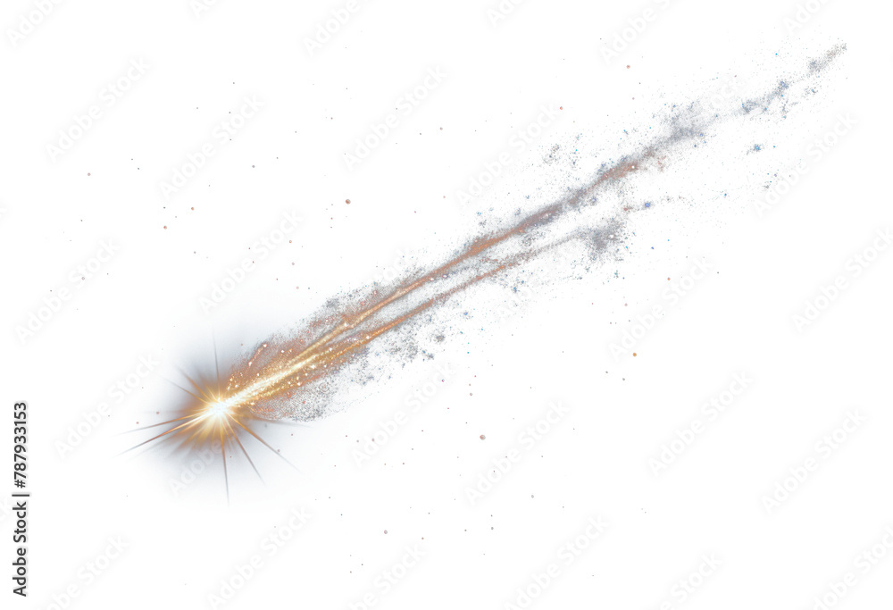 PNG Shooting star effect astronomy outdoors night Stock Illustration ...