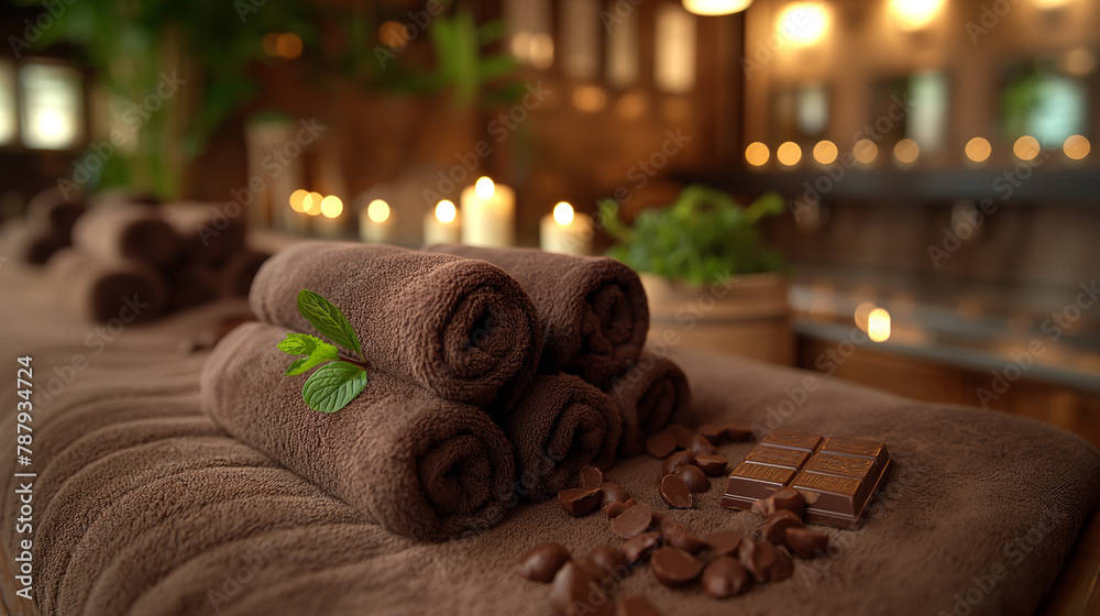 11. Chocolate Bliss Spa Day: Amidst the serene ambiance of a luxury spa ...
