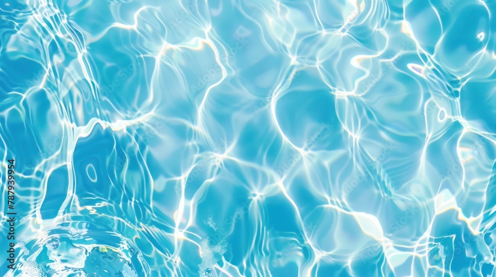 Top view Sea surface. blue water texture background, blue sea water ...