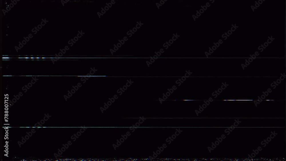 Vhs old TV screen textures. Retro screen. Video effect. Stock 비디오 ...