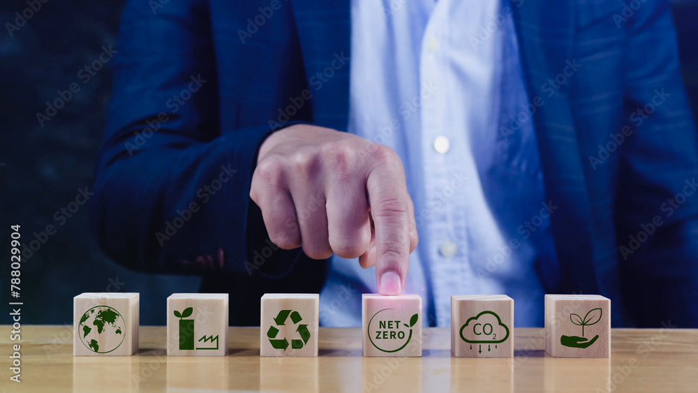 Net Zero and Carbon Neutral Concepts, Net zero greenhouse gas emissions ...