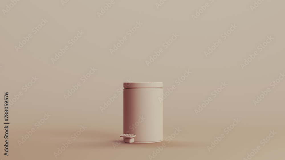 Bin household waste recycling trash garbage neutral backgrounds soft ...