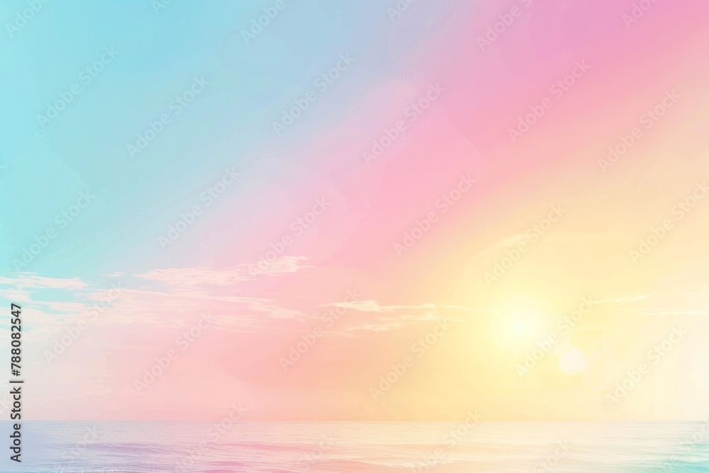 Soft pastel gradient background with gentle blur effect in soothing ...