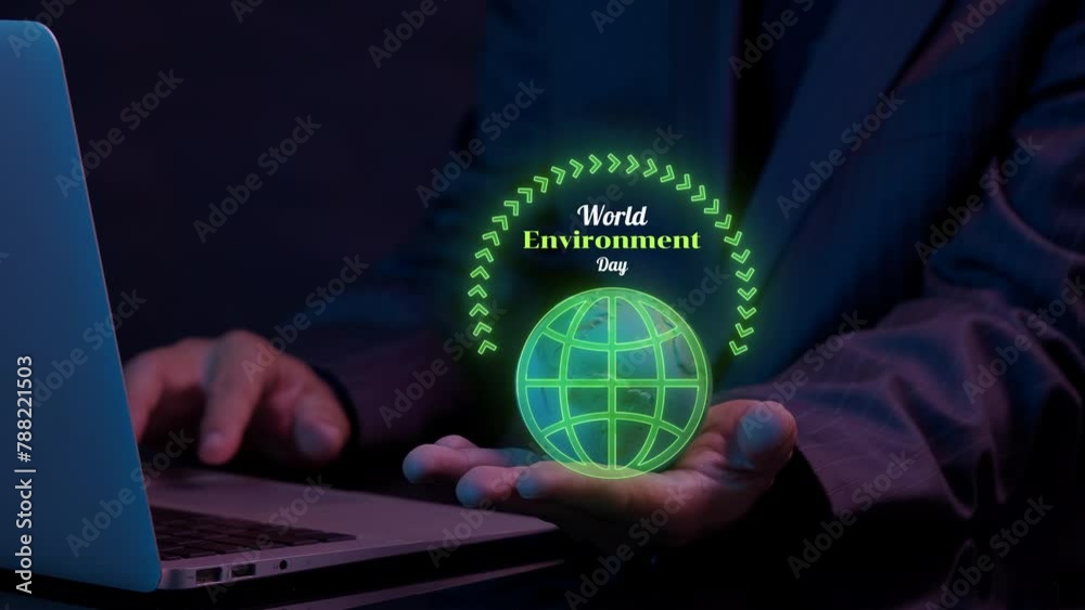 Ecological, ESG, renewable green energy and save the world sustainable ...