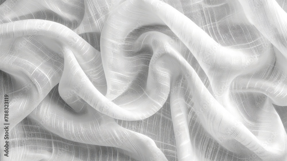 seamless subtle white linen textile transparent background texture ...