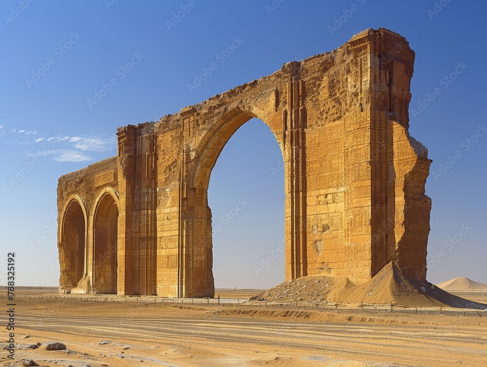 Foto de Ctesiphon, an ancient Parthian city in Iraq known for its ...