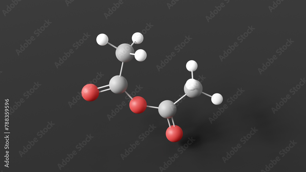 ภาพประกอบสต็อก acetic anhydride molecular structure, ethanoic anhydride ...