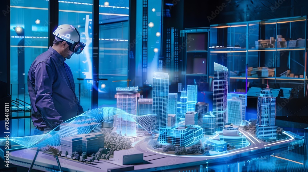 AR augmented virtual reality architecture future city planning ...