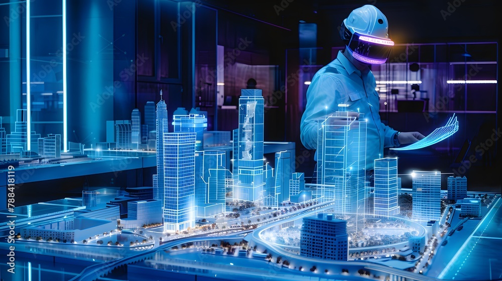 AR augmented virtual reality architecture future city planning ...