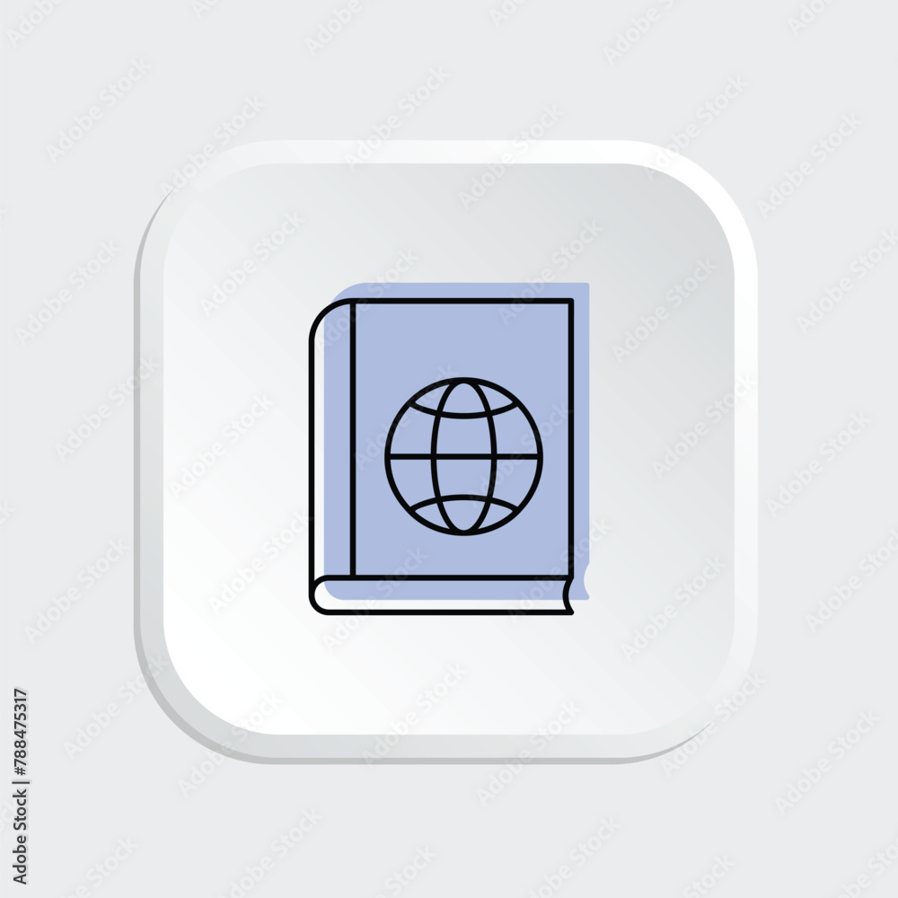 geography reference, geographical research, geography icon, atlas icon ...