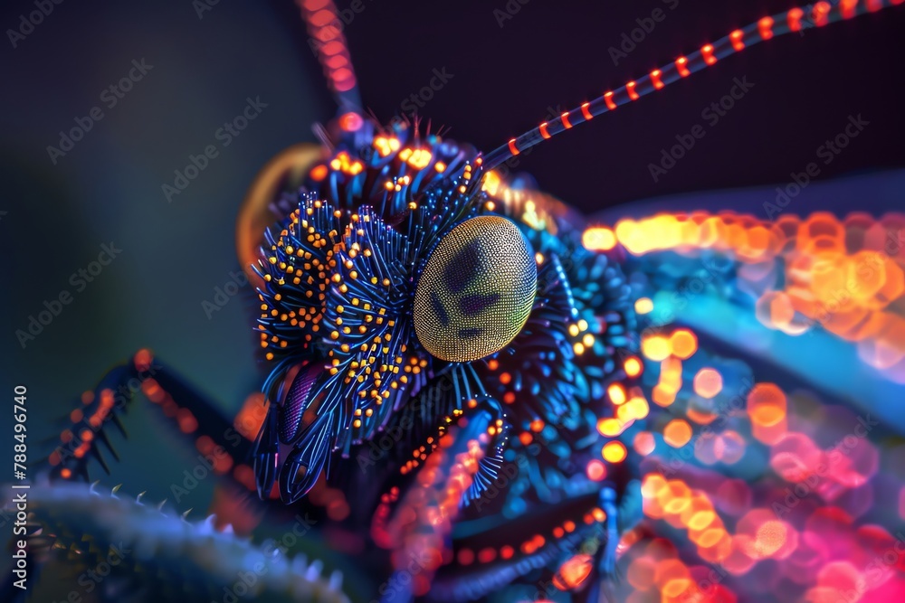 Explore the mesmerizing world of tiny insects up close, using pixel art ...