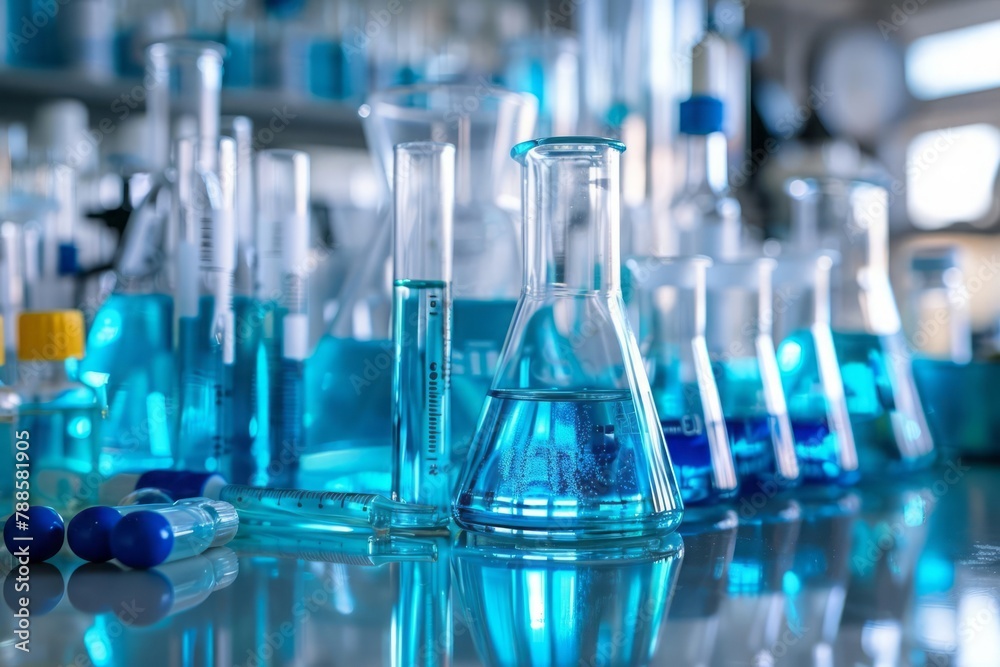 Chemical synthesis, pharmaceutical discovery, medicinal compounds, lab ...