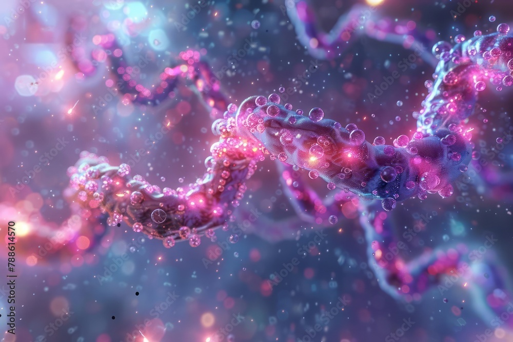 Hormonal regulation, endocrine glands, homeostasis, molecular signals ...